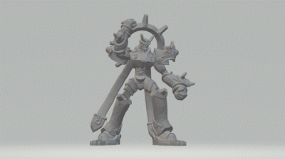 3D Printing - Susanoomon Digimon Frontier Toy Replica